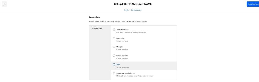 How to add Team Members to Square